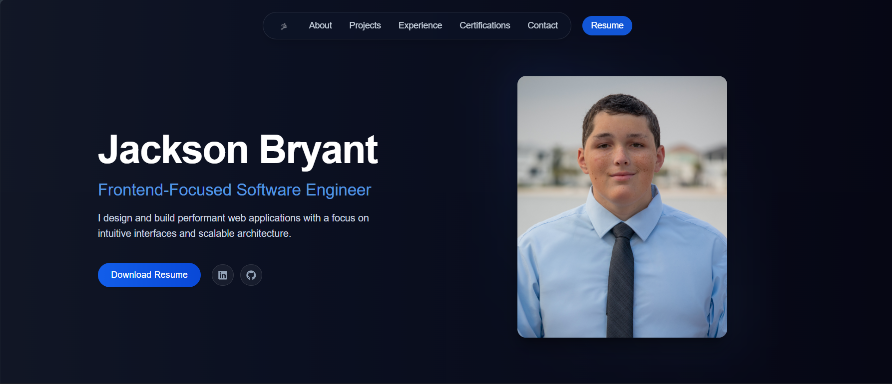Jackson Bryant | Frontend Developer